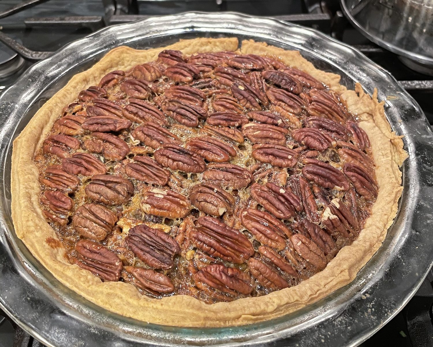 Mom's Pecan Pie Recipe - Dan DuPraw | Travel & Food Blog